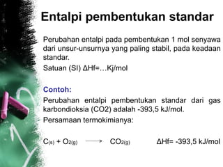 Termokimia Jenis jenis entalpi, Perhitungan Entalpi reaksi_ppt.ppt