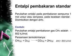 Termokimia Jenis jenis entalpi, Perhitungan Entalpi reaksi_ppt.ppt