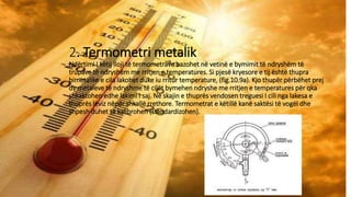Termometrat dhe llojet e tyre | PPTX