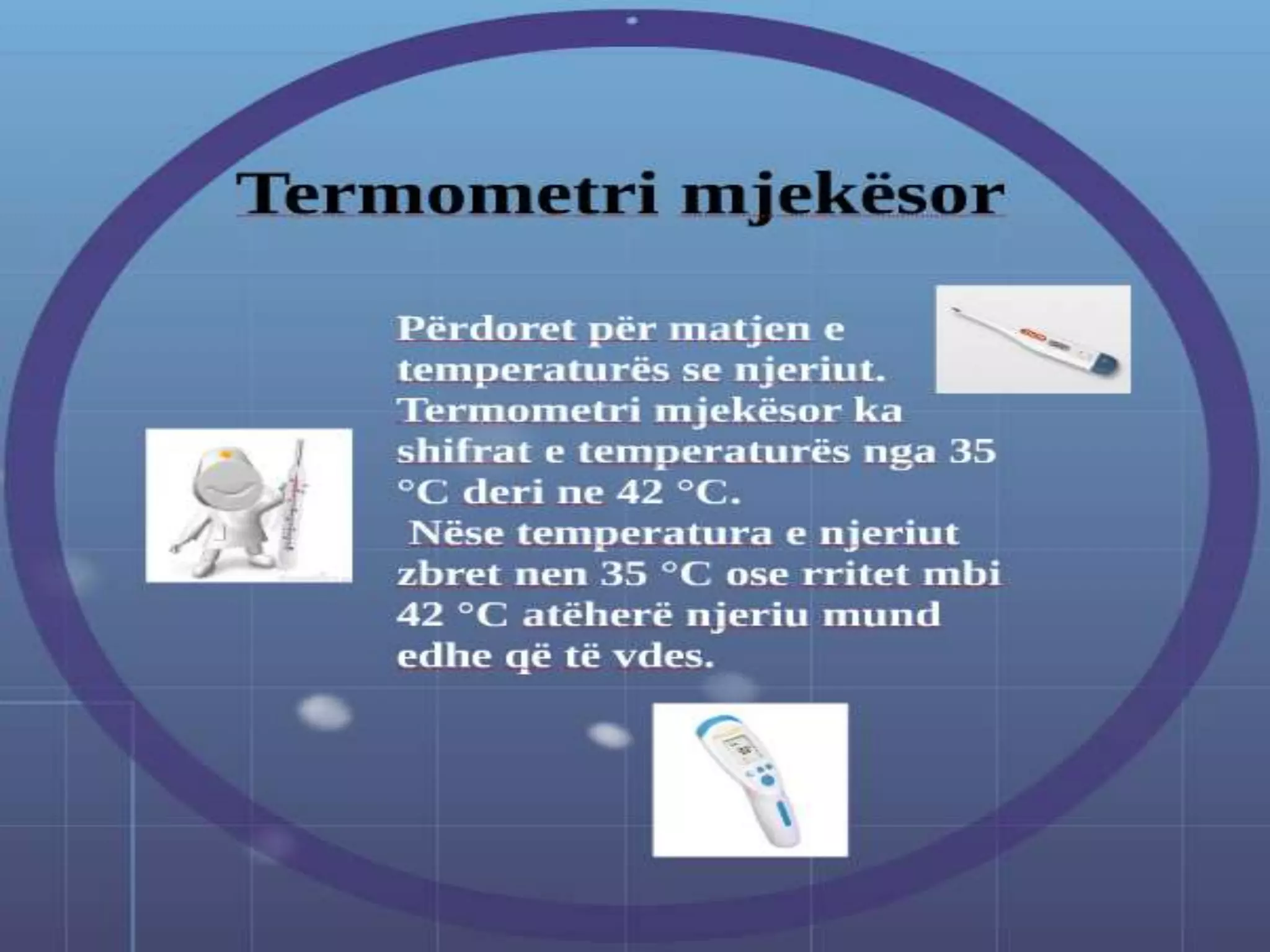 Termometri dhe llojet e tij | PPT