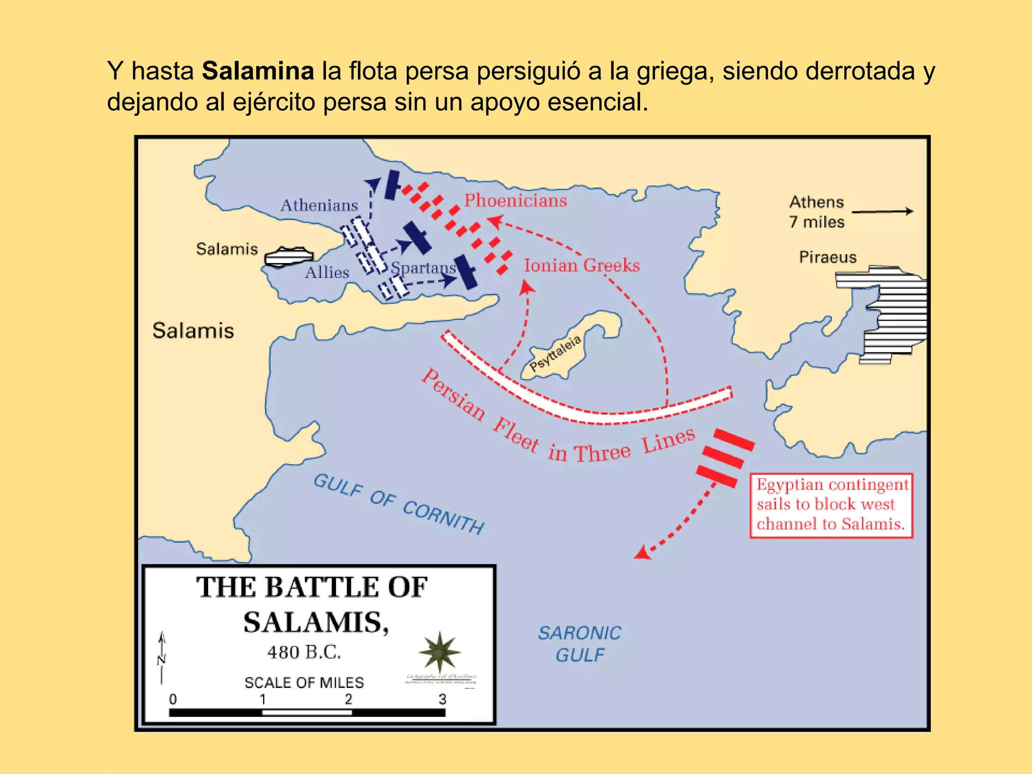 Batalla de las Termópilas, Salamina y Platea | PPT