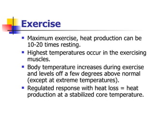 termoregulation | PPT | Endocrine and Metabolic Diseases | Diseases and ...