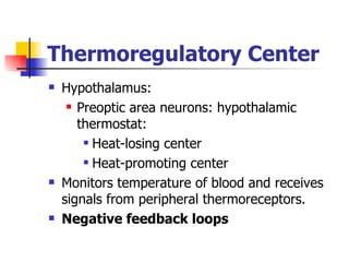 termoregulation | PPT