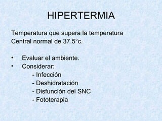 Termorregulacion En El Recien Nacido Enmanuel[1] | PPT