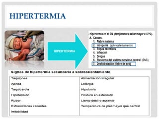Termorregulación Neonatal | PPTX