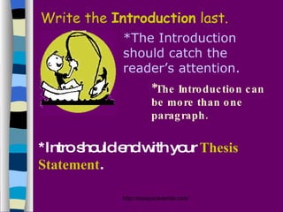 Structure of Term papers | PPT