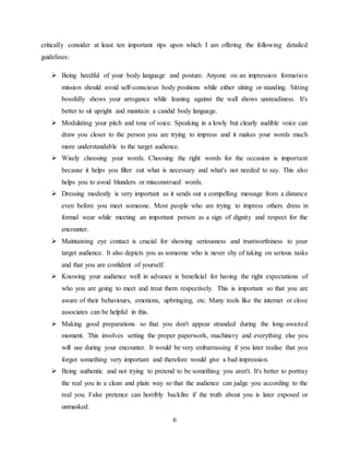 What is impression formation? How does it contribute to sociability or ...