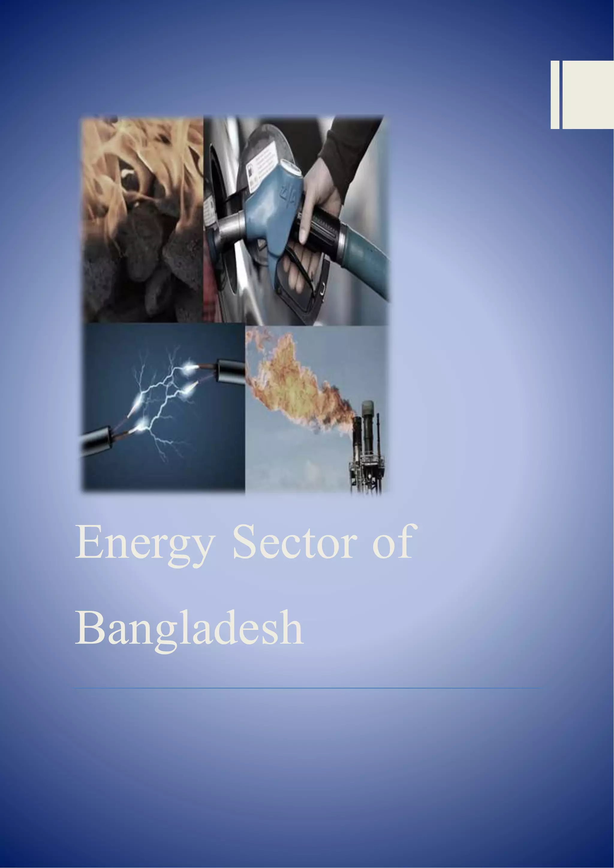 Energy Sector of Bangladesh | DOCX