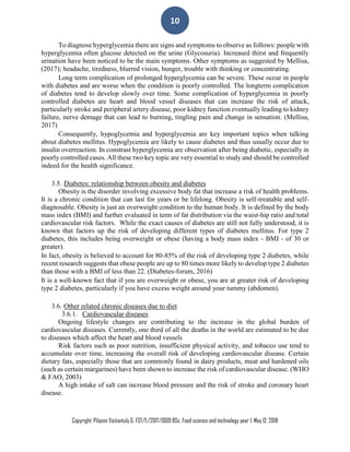 Term paper: Diabetes | PDF