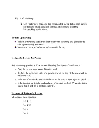 Parsing | DOC | Programming Languages | Computing