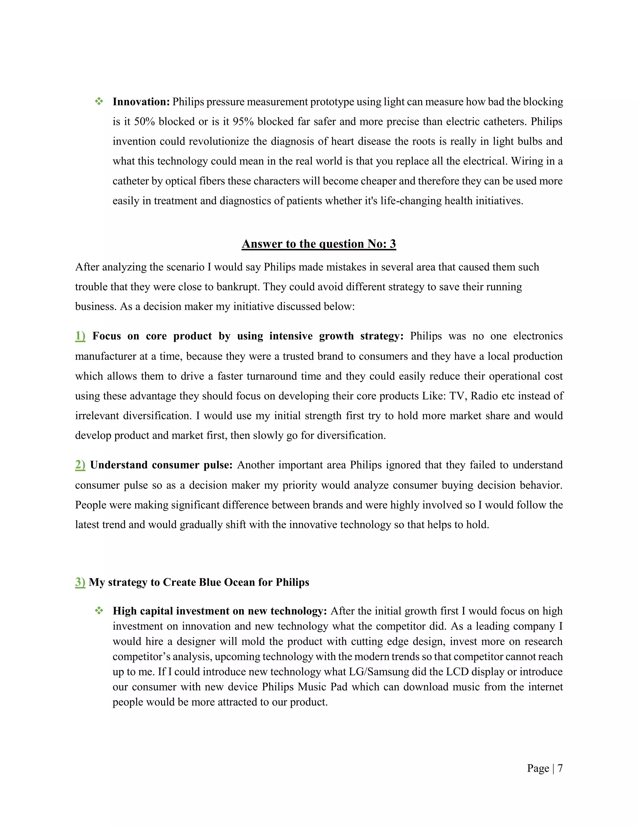 Case Analysis " How Philips Nearly Went Bankrupt" | PDF