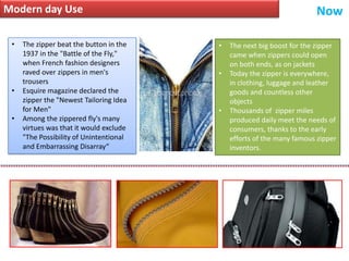 Patents on Zippers | PPTX