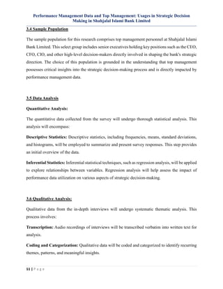 Performance management data and top management: usages in strategic ...