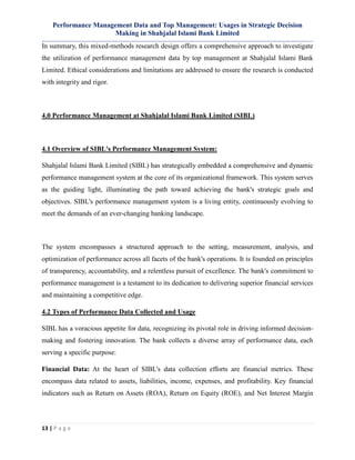 Performance management data and top management: usages in strategic ...