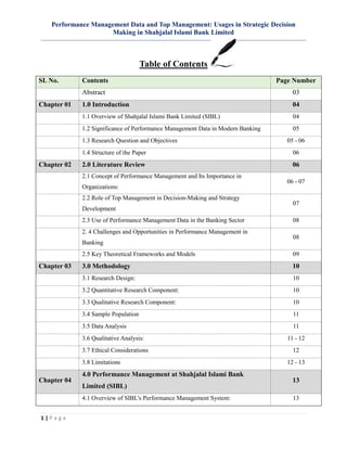 Performance management data and top management: usages in strategic ...