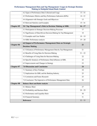Performance management data and top management: usages in strategic ...