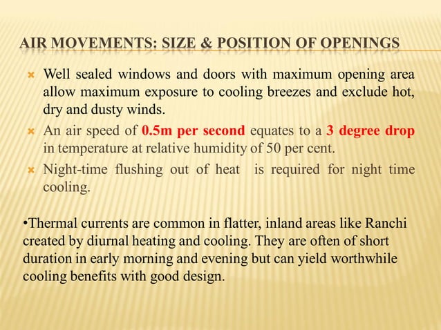 passive design strategies in composite & warm-humid climates. | PDF ...