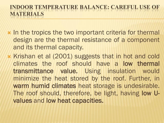 passive design strategies in composite & warm-humid climates. | PDF ...