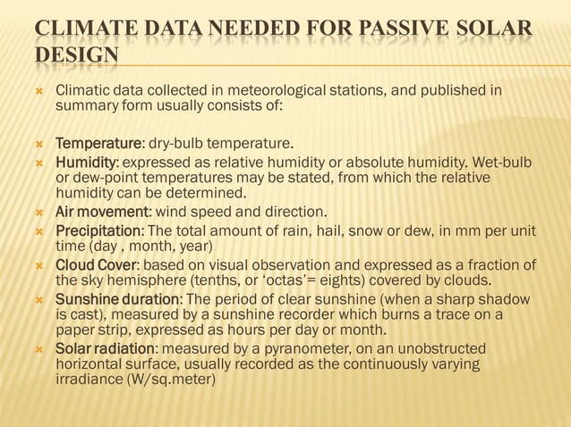 passive design strategies in composite & warm-humid climates. | PDF ...