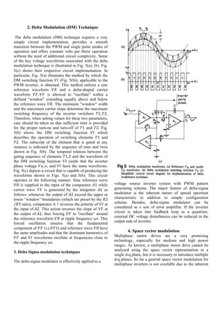 pulse width modulated inverter techniques | PDF