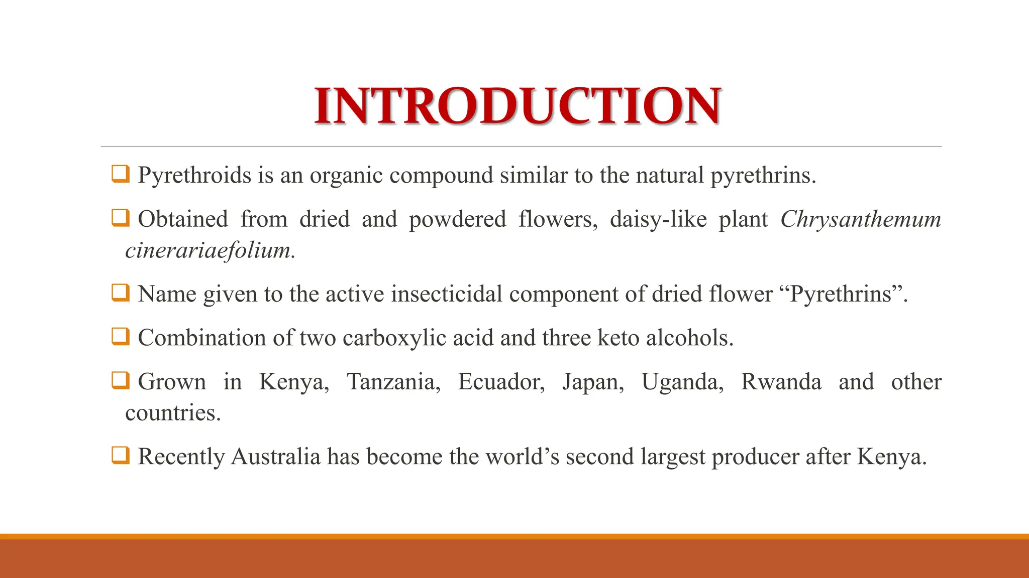Structure and mode of action of synthetic Pyrethroids | PPTX