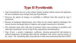 Structure and mode of action of synthetic Pyrethroids | PPTX ...