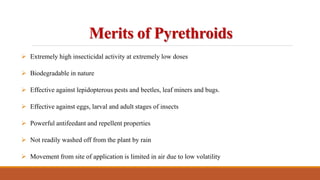 Structure and mode of action of synthetic Pyrethroids | PPTX ...