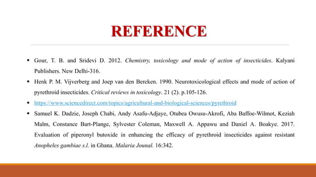 Structure and mode of action of synthetic Pyrethroids | PPTX | Chemistry | Science