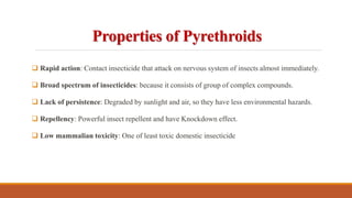 Structure and mode of action of synthetic Pyrethroids | PPTX ...