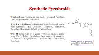 Structure and mode of action of synthetic Pyrethroids | PPT