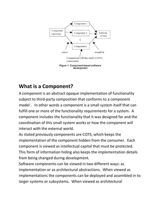 term paper for cbd models | DOC