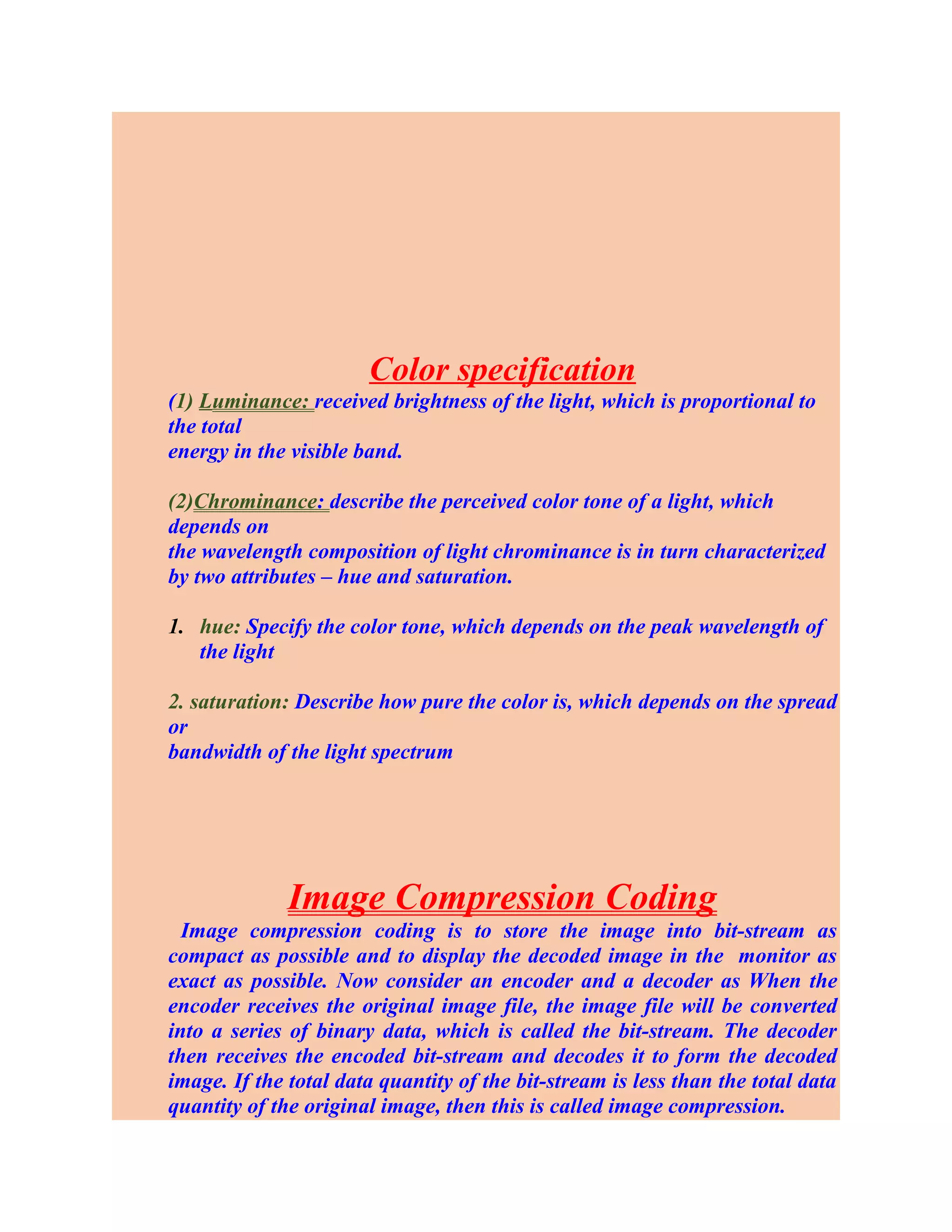 image compression in data compression | PDF