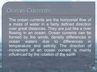 Major Oceanic Currents of the World | PPTX