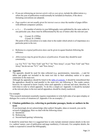 Term paper guideline | PDF