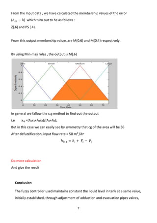Term paper on fuzzy logic | DOCX | Physics | Science