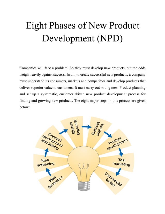 Term paper on new product development process | PDF