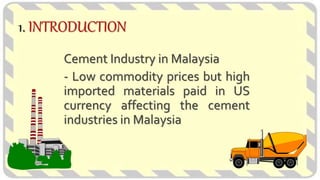 Case Study on Cement Industry | PPTX