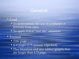 Term Paper Topics | PPT