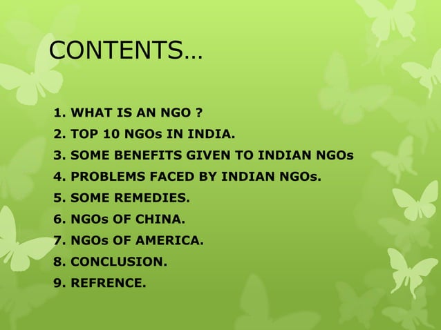 Challenges in managing NGOS in India | PPTX