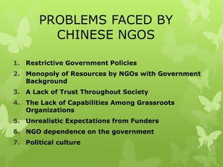 Challenges in managing NGOS in India | PPTX