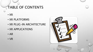 Extended Reality in Game Design | PPT