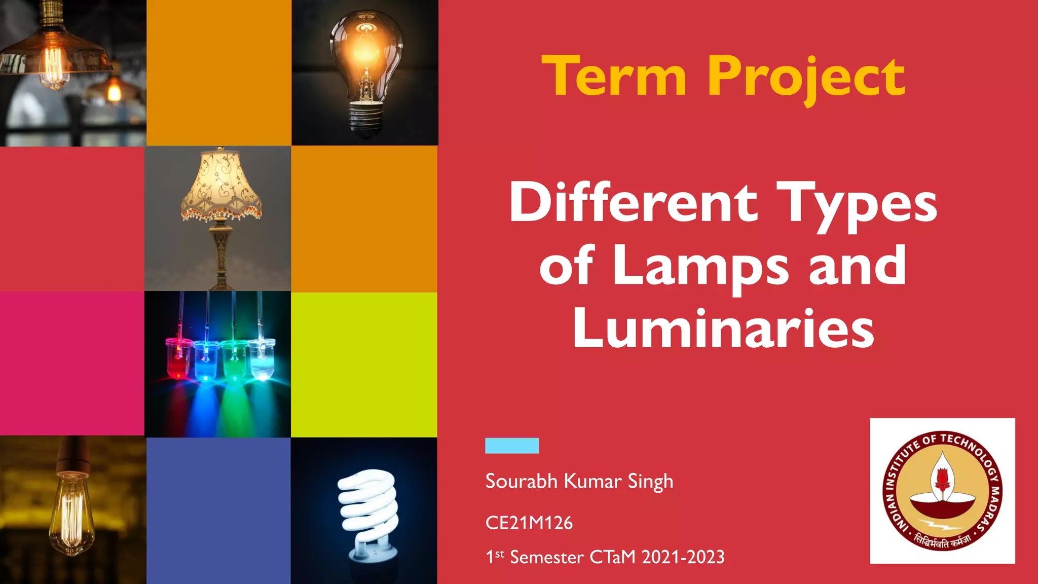 Different Types of Lamps and Luminaries | PDF