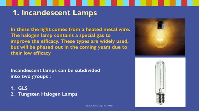 Different Types of Lamps and Luminaries | PDF | Home Appliances | Home ...