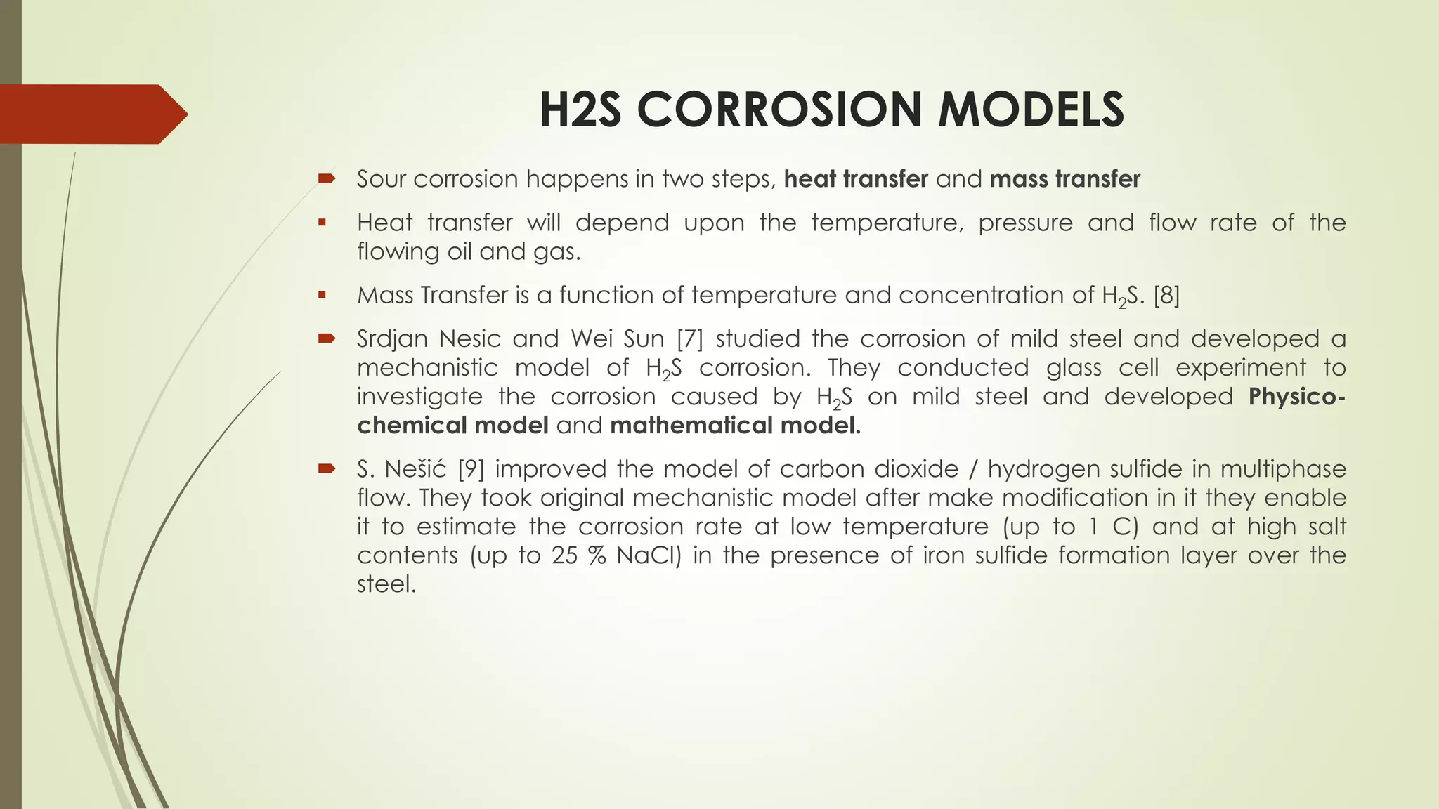 Literature review of recent best practices of downhole corrosion system ...