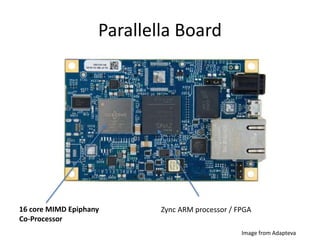 Scalable Matrix Multiplication for the 16 Core Epiphany Co-Processor | PPTX