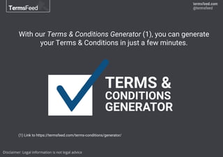 Terms & Conditions Generator | PDF