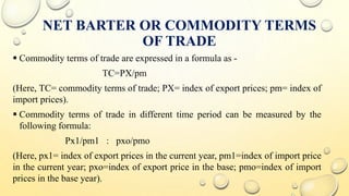 Terms of-trade | PPTX