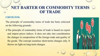 Terms of-trade | PPTX