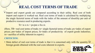 Terms of-trade | PPTX