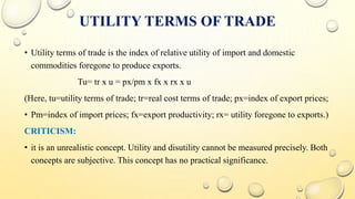 Terms of-trade | PPTX